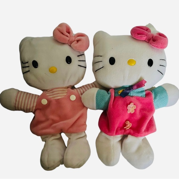 Hello Kitty | Toys | Rare Htf Vintage Hello Kitty Hand Puppet Plush ...